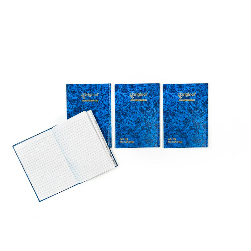 ORIGINAL 3 Pcs of Premium Register Record Book A6 – Stationery Online KW