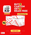 Maram Photocopy A4 Paper Carton with 1 Ream FREE – Stationery Online KW