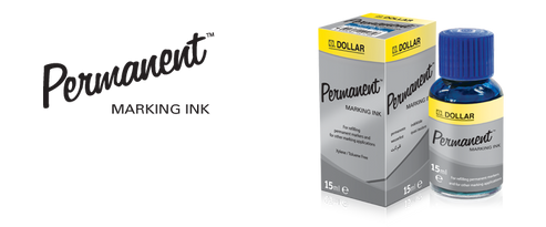 Dollar Marker Refill Ink Black Permanent – Stationery Online KW
