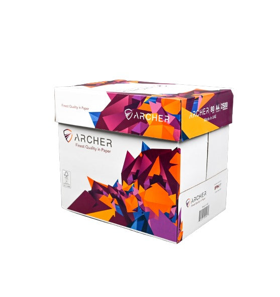 Archer Photocopy Paper - A4 - 80gsm - 500 sheets - Buy 5 cartons Get 1 ...